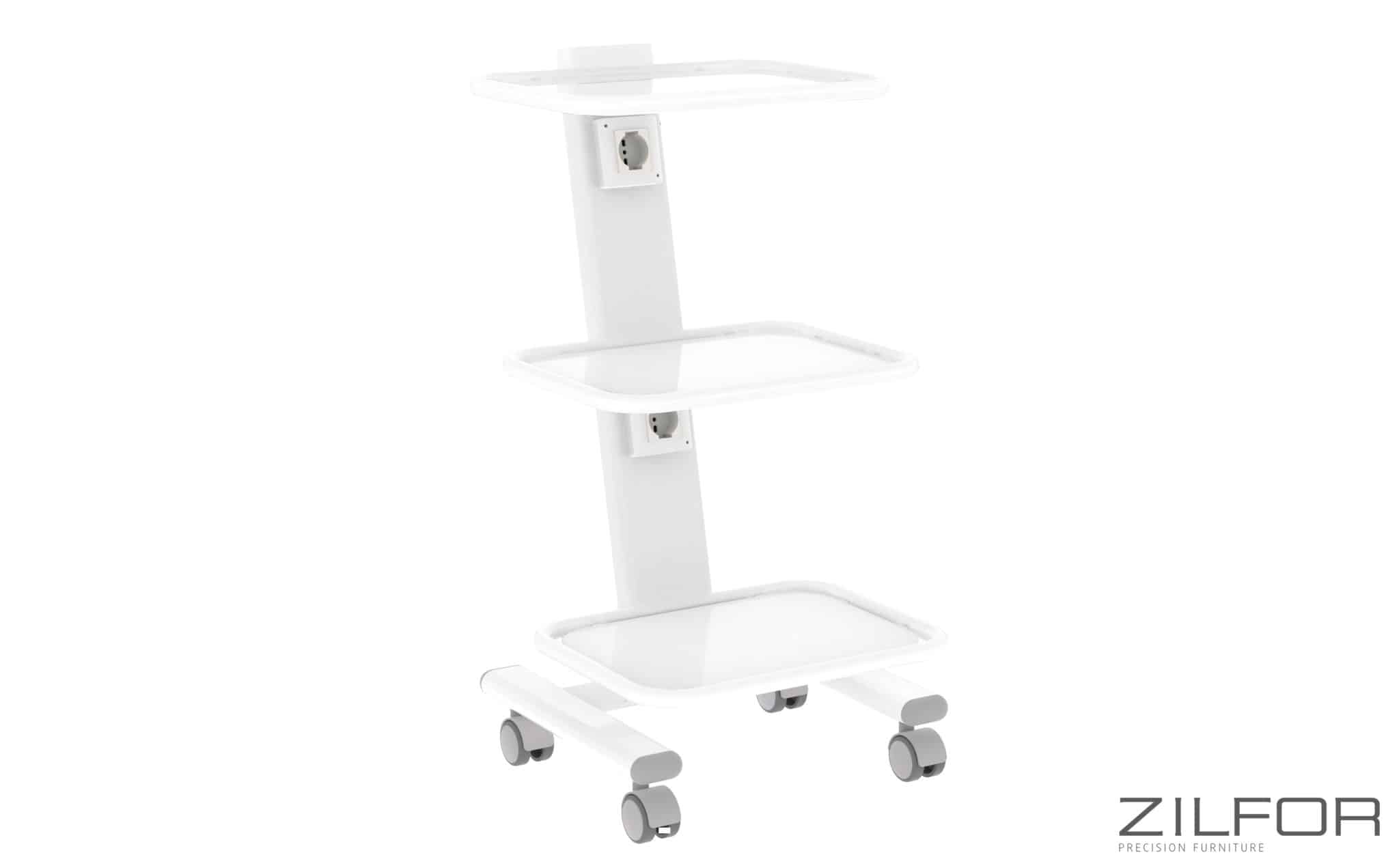 ZILFOR C3R Rollwagen Gerätecart - Meditec Germany